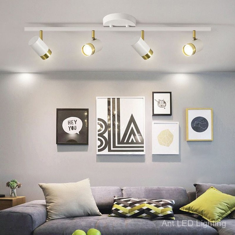 AIMI Track Light Spotlight Nordic Creative Ceiling Light Living Room ...