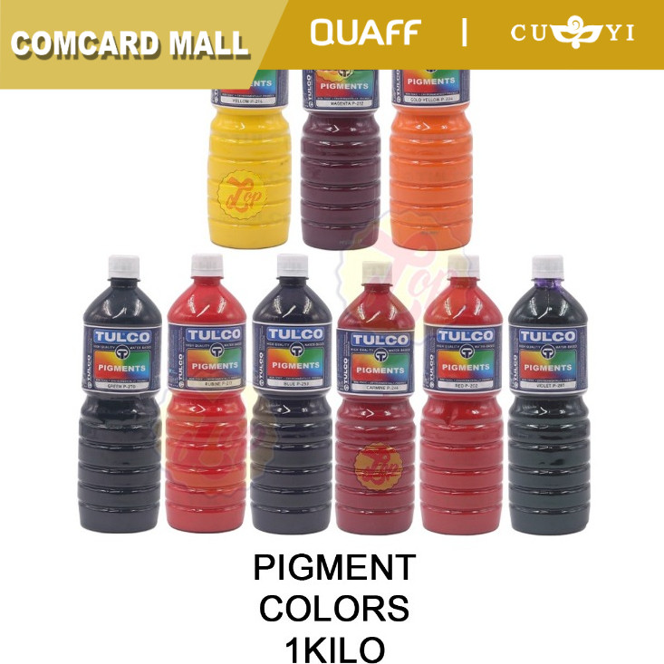 [1 KG] Tulco Pigment Standard Color Textile Paint Silk Screen Printing ...