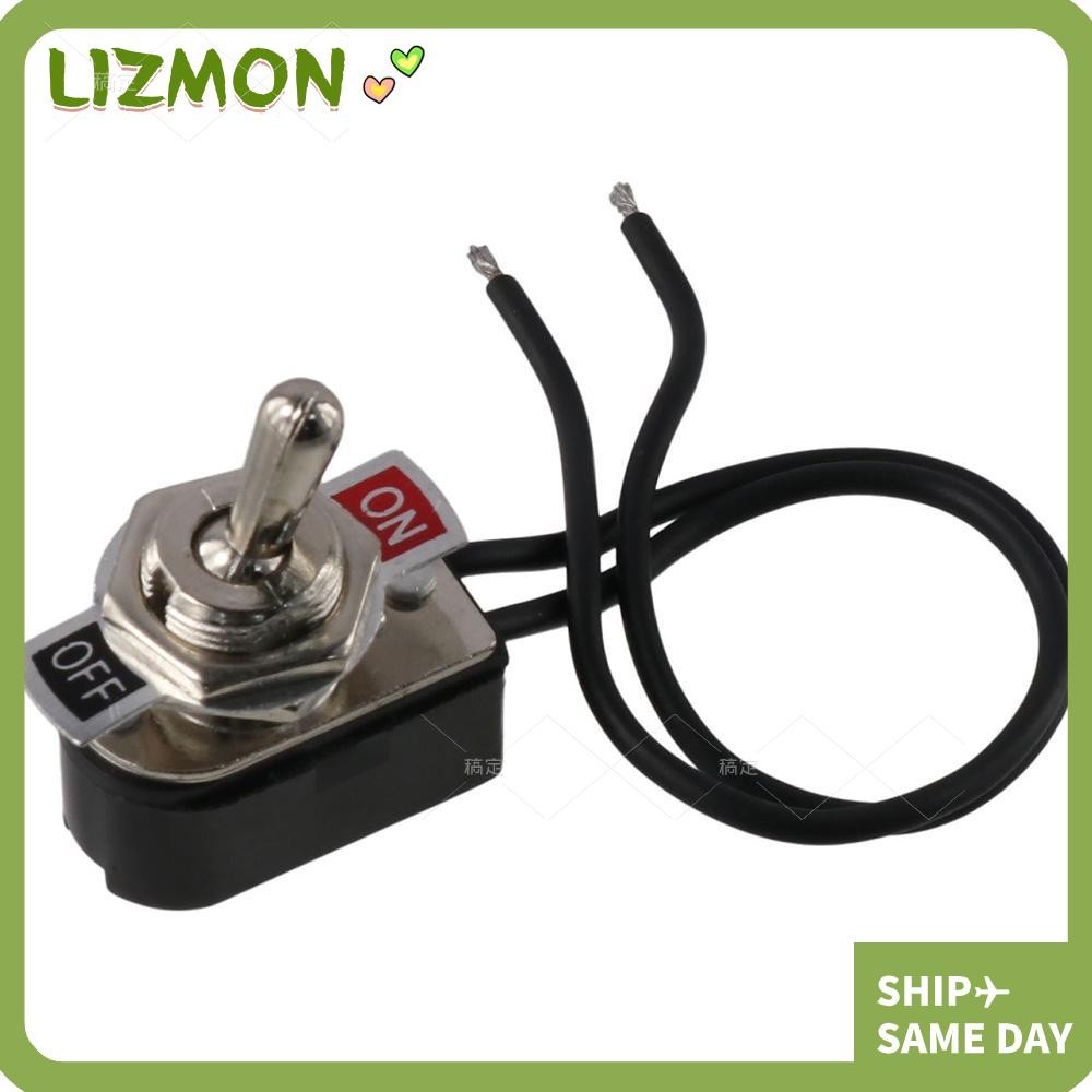 LIZMON Toggle Switch, Mini 2 Pin Toggle Rocker Switch, Easy ...