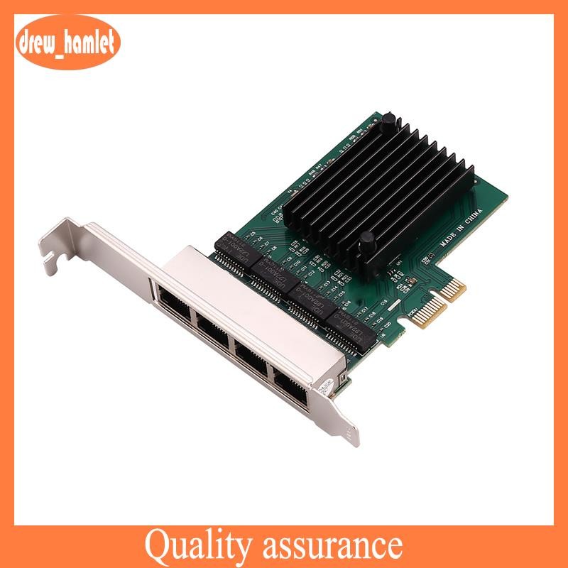 Pci-E X1 Gigabit Network Card Pci-Express 4 Port Ethernet Network Card Rtl8111F Ethernet Lan ...