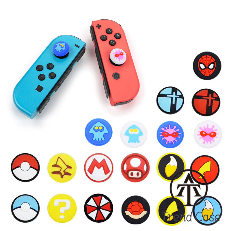 2pcs Joystick Thumb Stick Grip Cap For Nintend Switch/lite NS Joy-Con ...