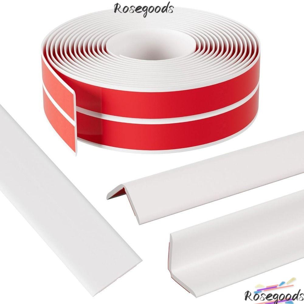 ROSE Wall Corner Protector, Peel and Stick Self Adhesive Corner ...