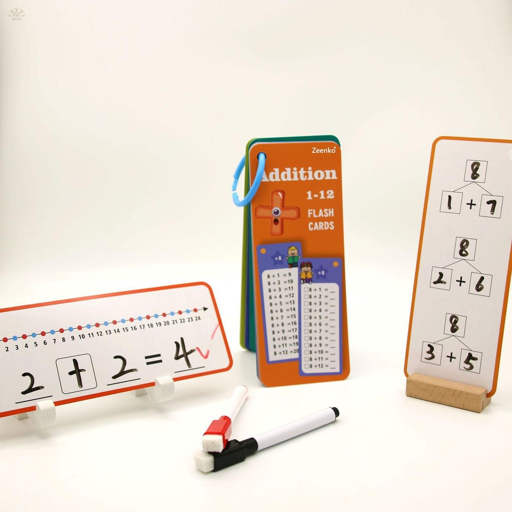 15pcs Times Table Flash Cards Self Check Multiplication Game Cards Gift ...