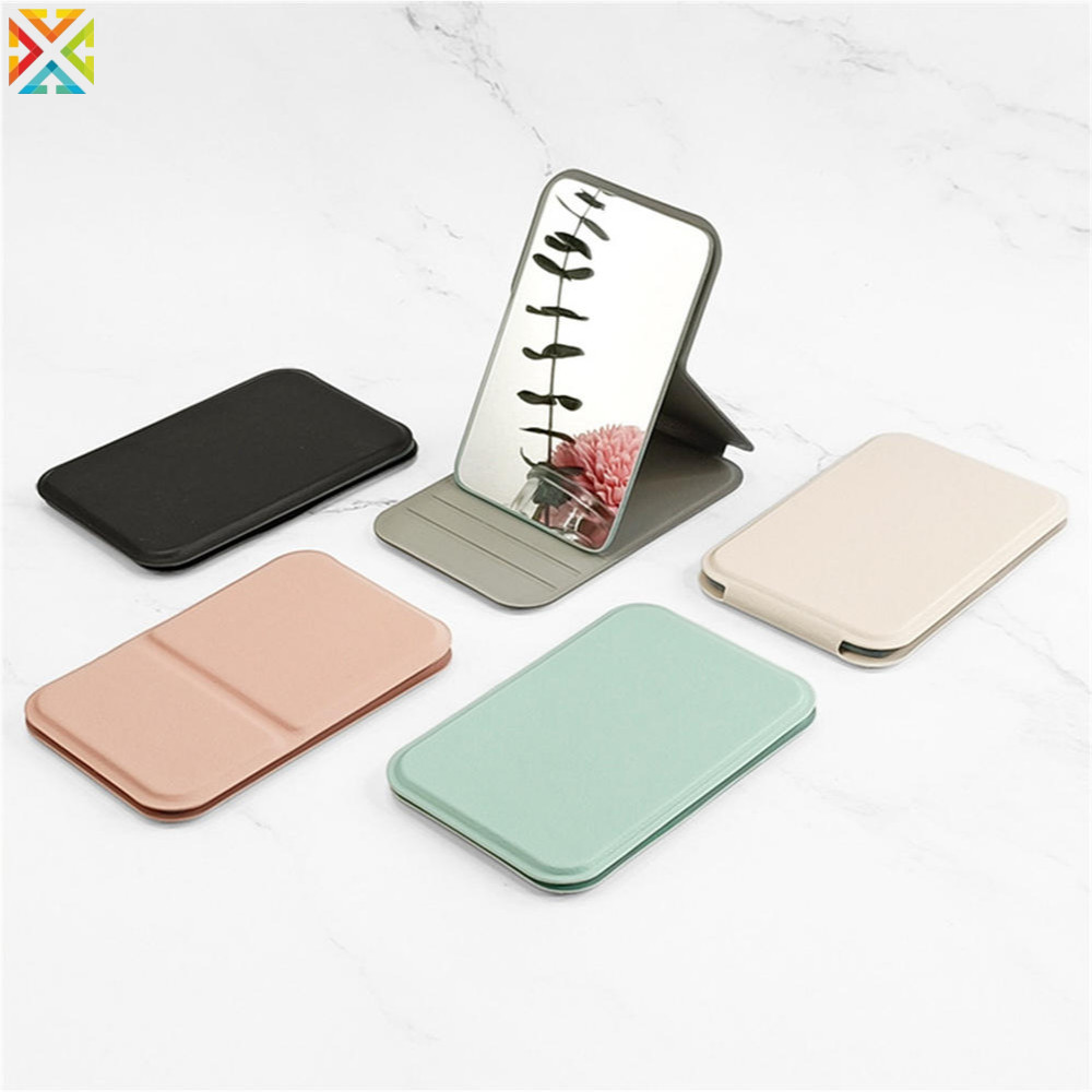 Hand-held Desktop Stand Mirror High Definition Folding Makeup Mirror ...