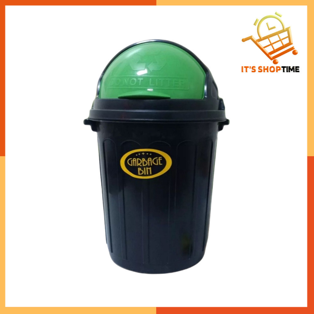 Its Shope Time 26 Liters Trash Can with cover Oriental 6308 (Room ...
