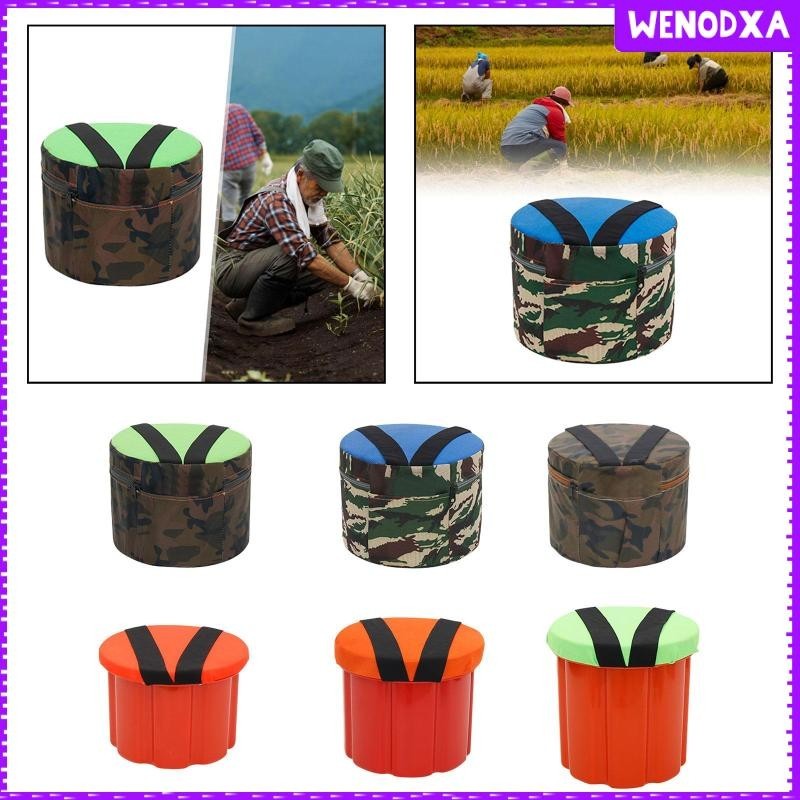 [Wenodxa] Wearable Gardening Stool Gardening Cushion Chair Farmers ...