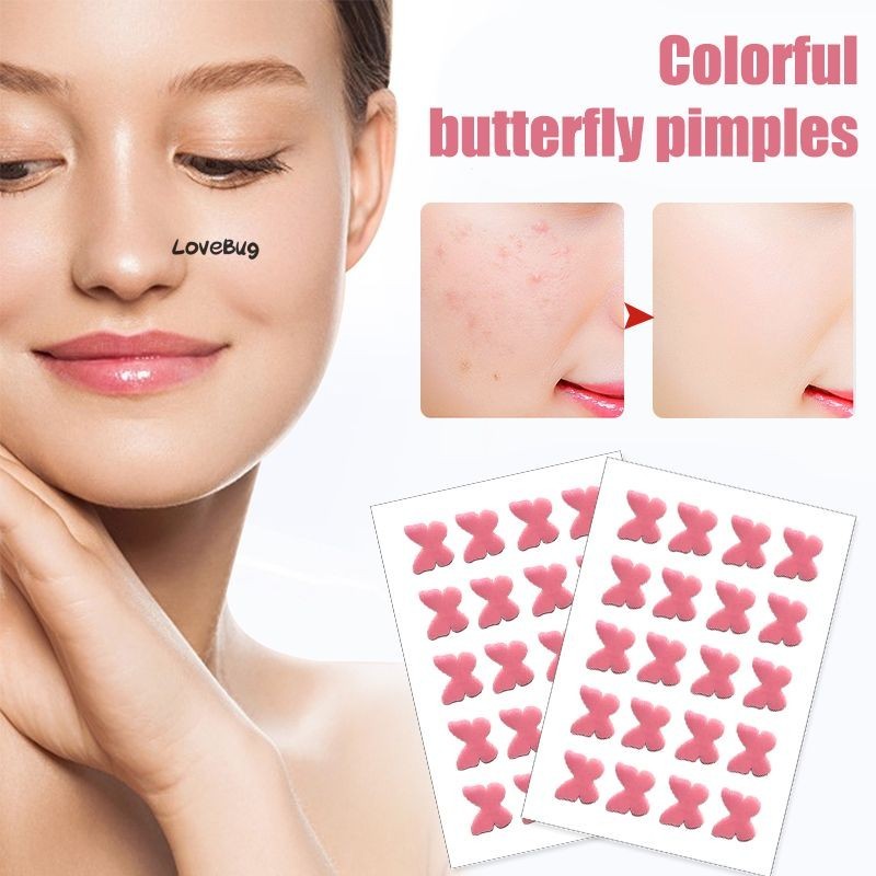 Love./ Colorful Acne Patch Portable Pus Absorption Acne Patch Cartoon ...