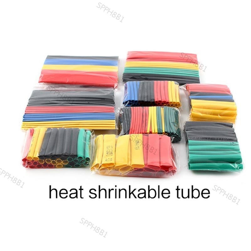 Heat Shrink Set Tube Kit Polyolefin Shrinking Assorted Heat Shrink ...