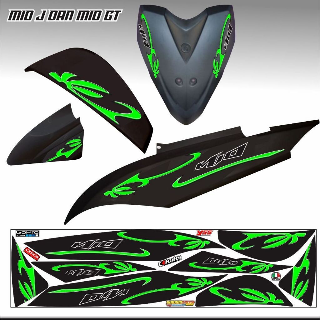 Mio gt Motorcycle striping/MIO gt Sticker Variations/MIO J Motorcycle ...