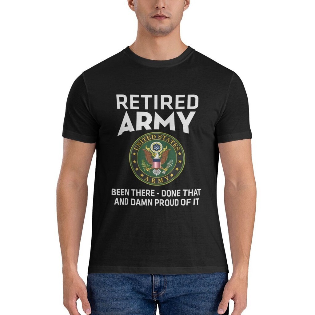 Army Retired Military Us Army Retirement Creative Men'S Popular T ...
