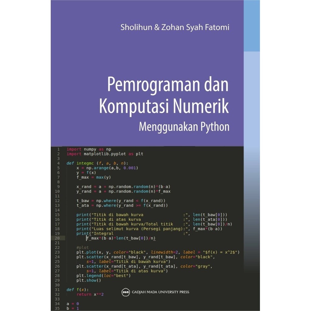 Numerical Programming And Computing Book Using Python - UGM PRESS ...