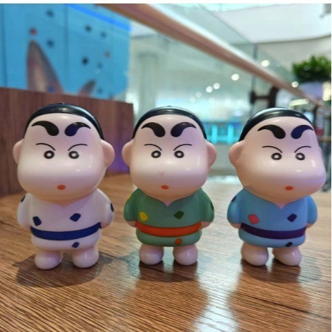 Crayon Shin-chan Decompression Toy Nie Nie Le Anime Figures Slow ...