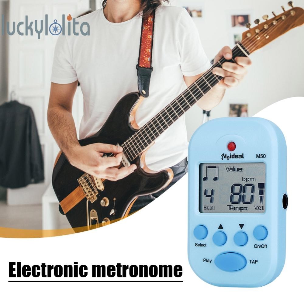 M50 Beat Tempo Machine LCD Digital Electronic Metronome Musical ...