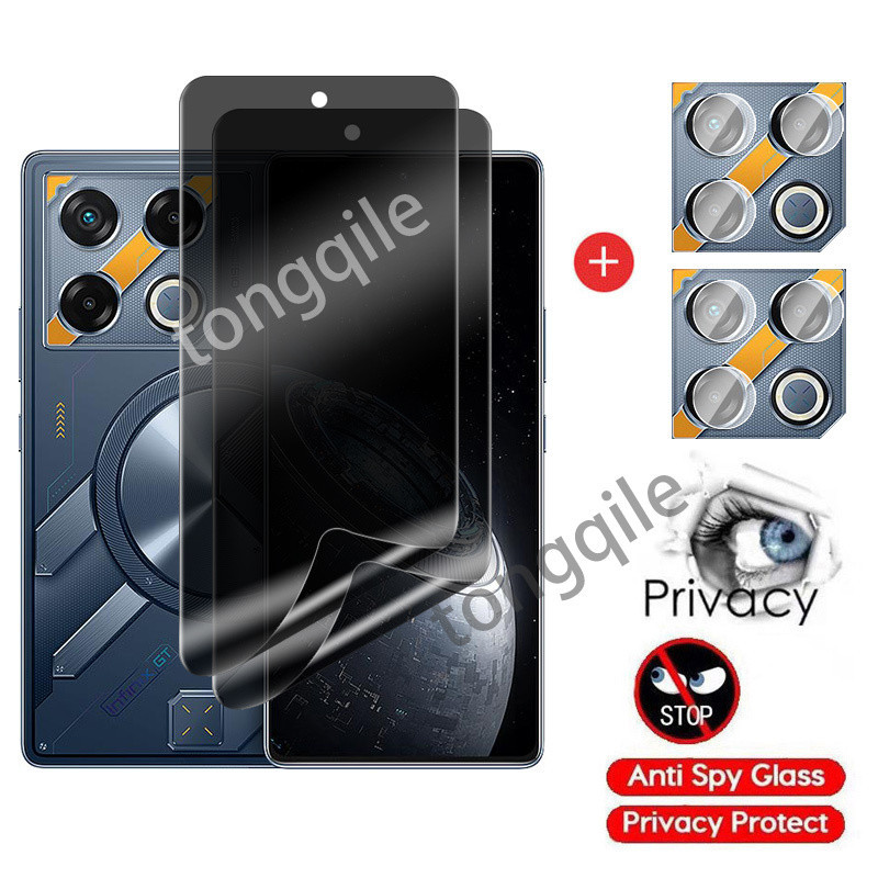 4 in 1 Privacy Screen Film For Infinix GT 20 Pro 5G 4G GT20 20Pro 2024 ...