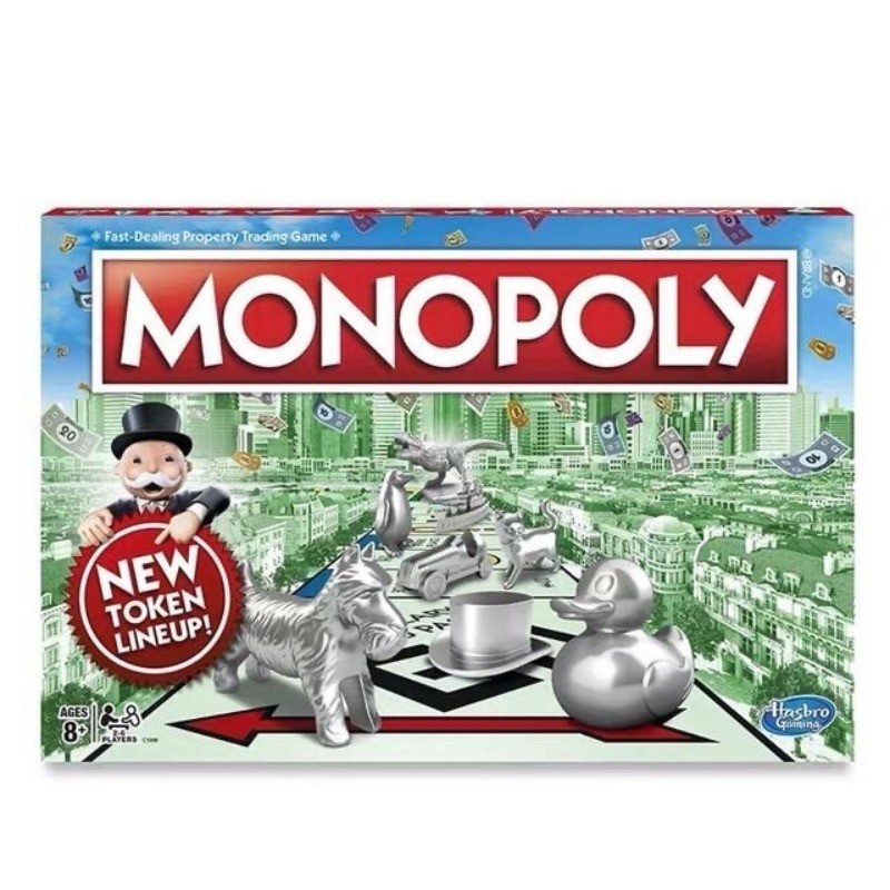 monopoly classic board game Fast Dealing Property Trading New Token ...