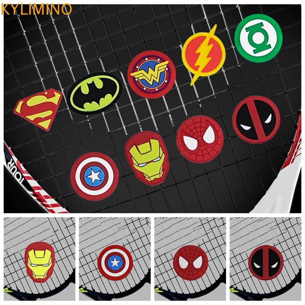 KYLIMINO Tennis Racket Vibration Dampeners, Marvel Anime Character ...