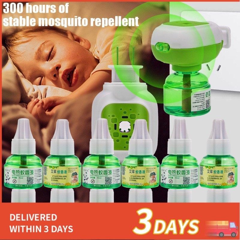 Electric Heat Repellent Liquid / Electronic Mosquito Repeller Plug in ...