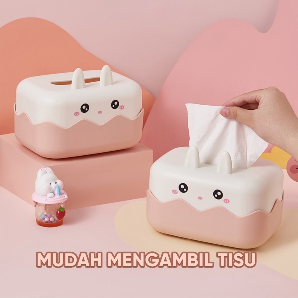 Lazy BEAR Cartoon Character Tissue Holder D54 Tissue Box Cute / Mini ...