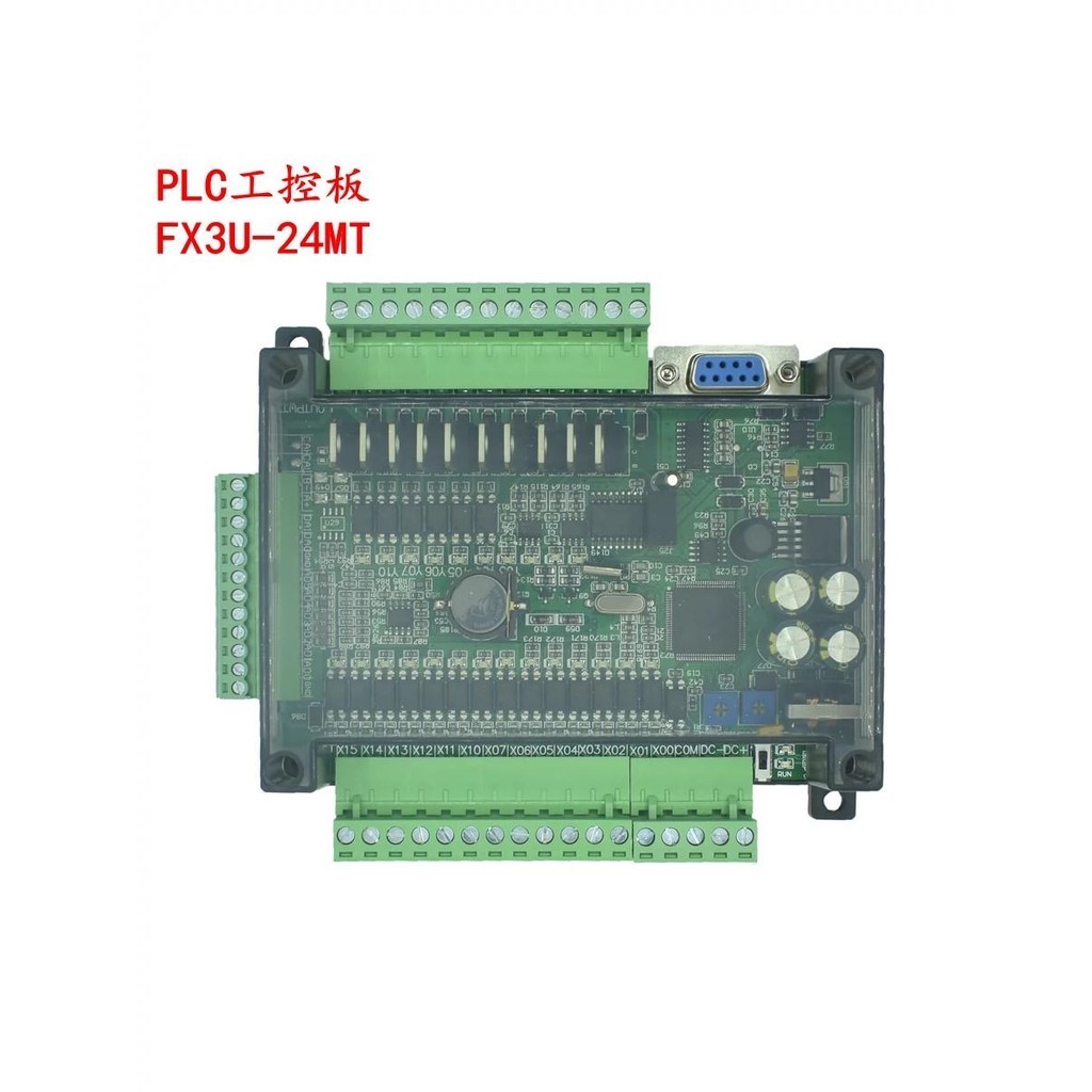 Plc Industrial Control Board Controller fx3u-24mt/24mr Small Miniature ...