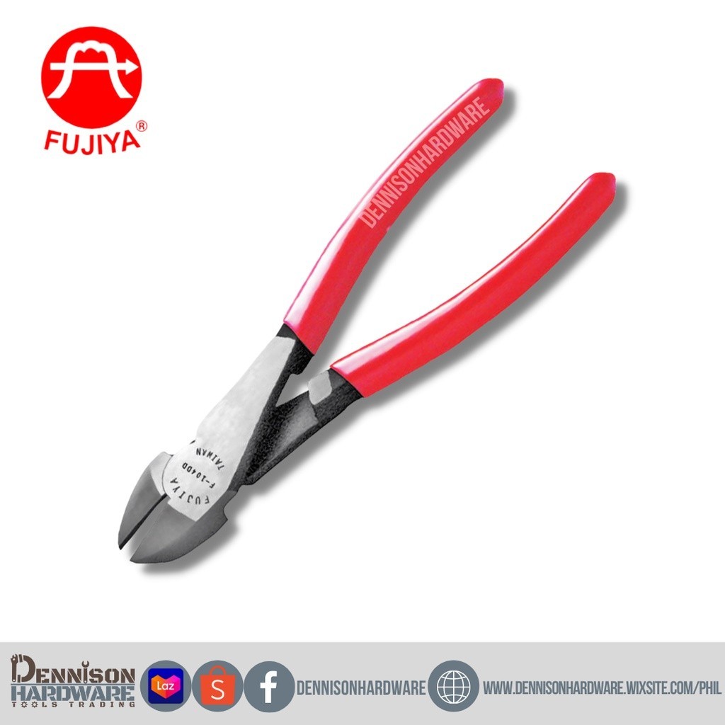 FUJIYA MADE IN TAIWAN F-104DD 7-1/4" HIGH LEVERAGE DIAGONAL CUTTER ...