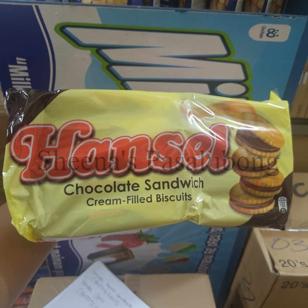 Hansel Chocolate Sandwich 31g x 10s | Shopee Philippines