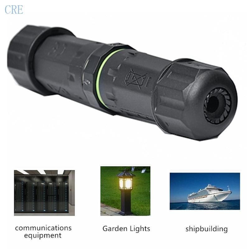 CRE Electrical Wire Cable 5-10mm 2 3 4 5Pin Outdoor Plug Socket ...