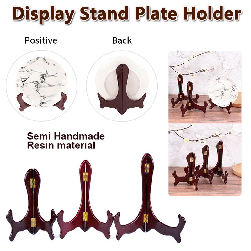 Multifunctional Display Stand Bowl Frame Photo Book Display Pedestal ...