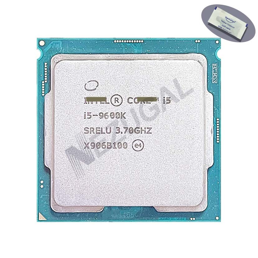 I5-9600K I5 9600K SRG11 SRELU 3.70 up to 4.60 Ghz Six Core 9M 95W LGA1151 CPU processor | Shopee ...
