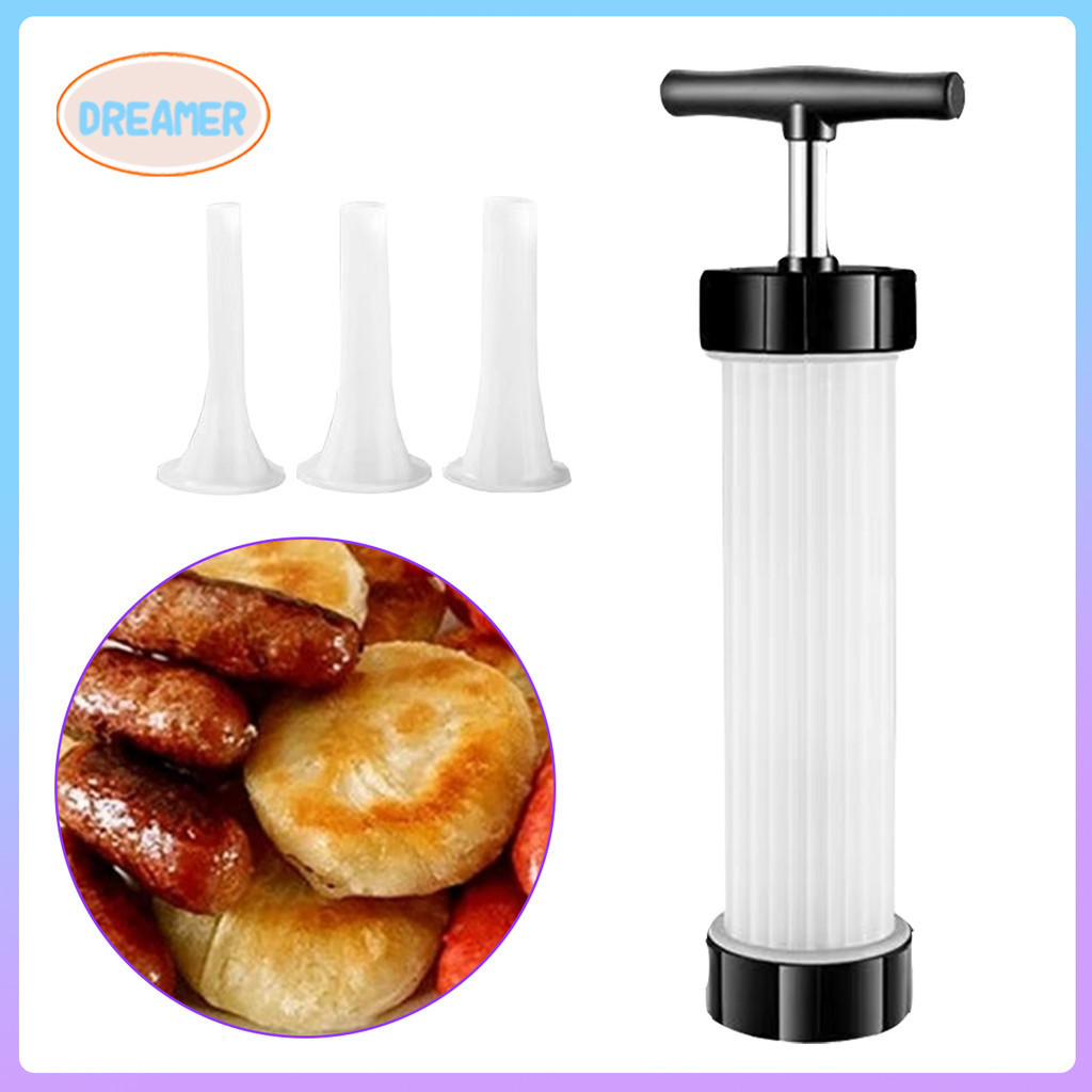 Sausage Stuffer Evaliana Manual - Hand Operated Salami Maker With 2 ...