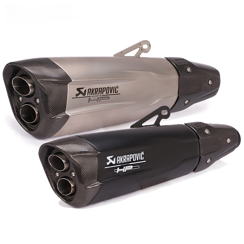 550MM 2inch Motorcycle Exhaust pipe Exhaust Muffler Escape Moto Muffler ...