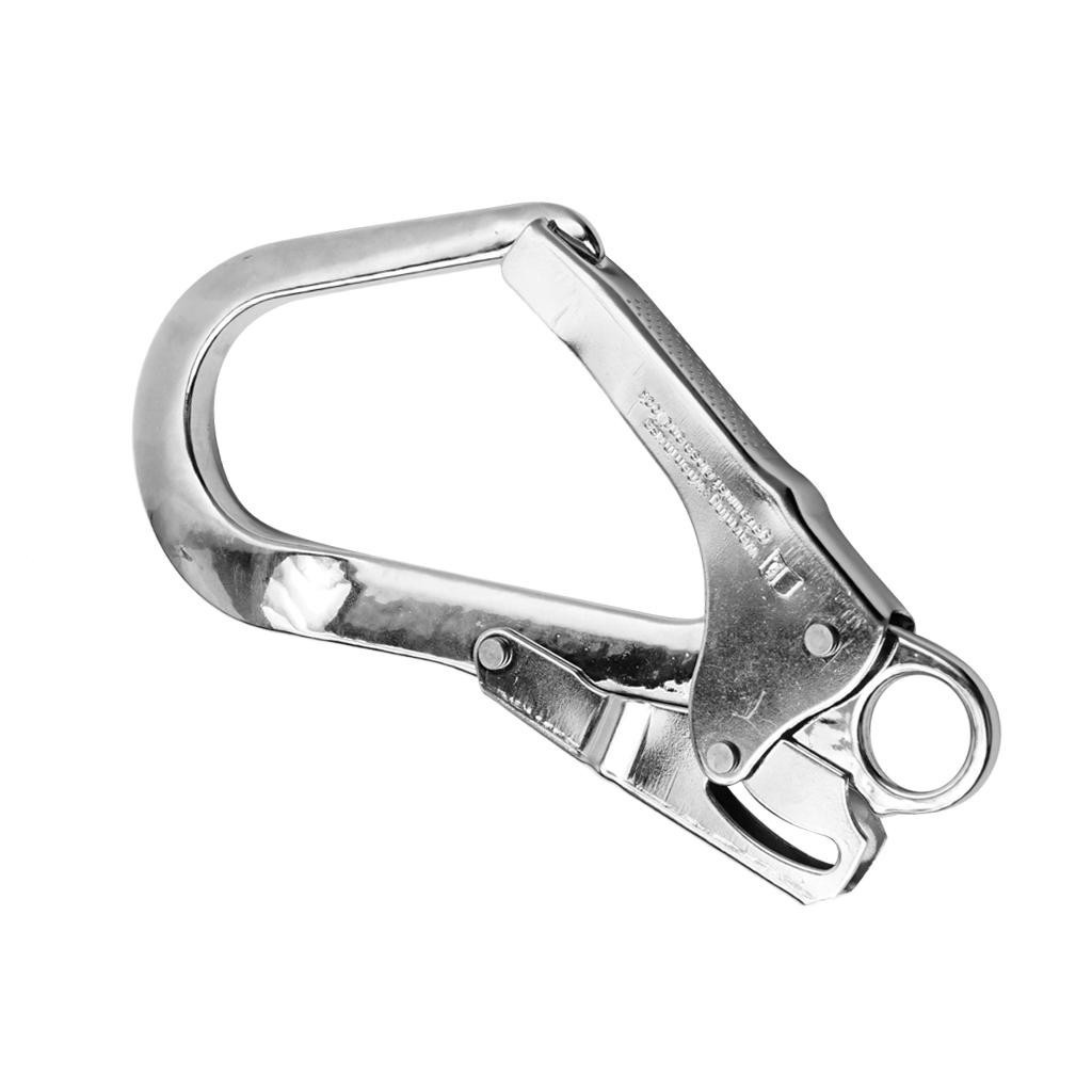 High Quality 25KN Alloy Snap Lock ClipHOOK for Rock Tree Climbing ...
