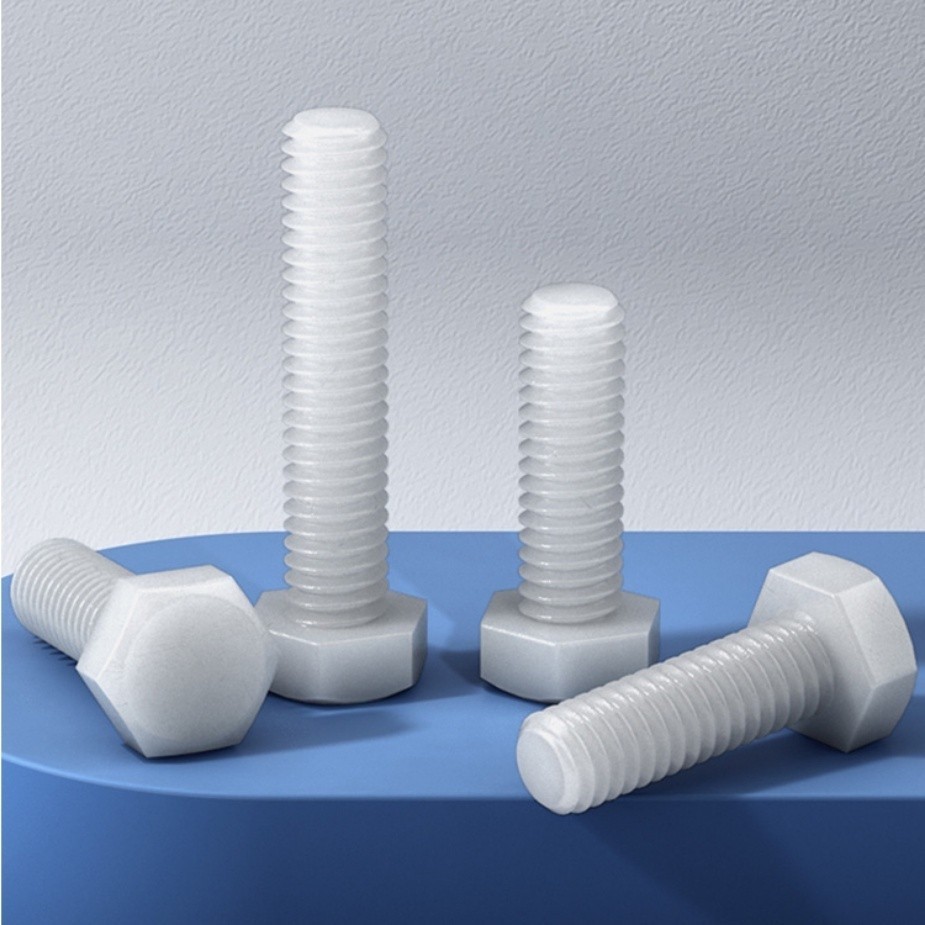 M3 M4 M5 M6 M8 Pa66 Plastic Screw Plastic Screw Nylon External Hexagon ...