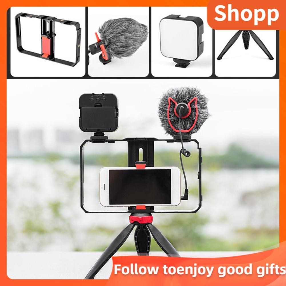 Shopp Led Light Vlogging Kit Fill With Desktop Tripod For Tiktok ...