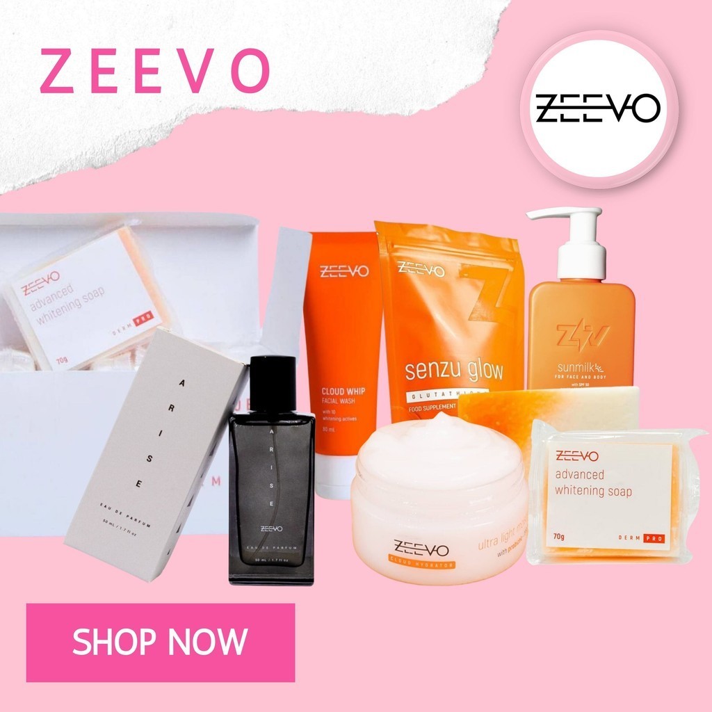 ZEEVO Senzu Glow Glutathione 30 Capsules | Sunmilk Cloud Whipped ...