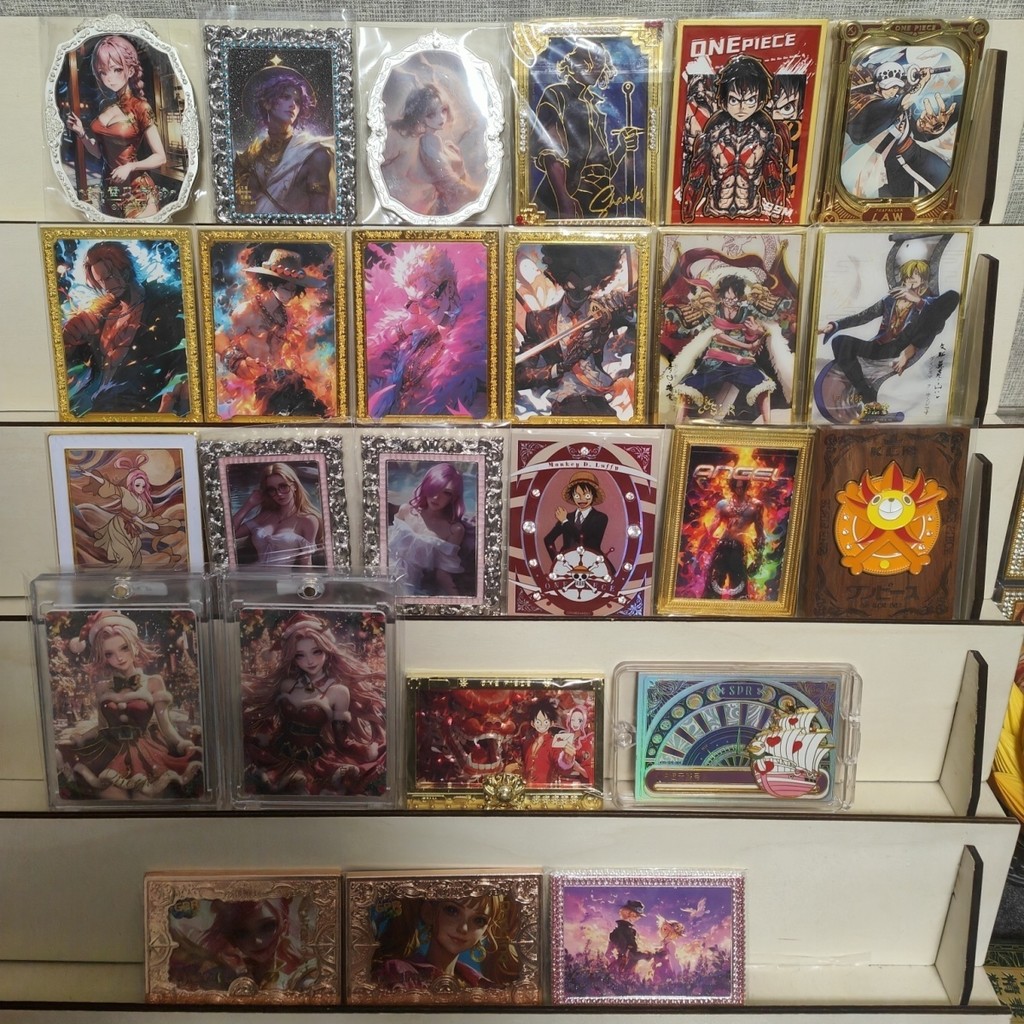 One Piece Metal Card Diamond Card Acrylic Photo Frame Card Leaflet ...