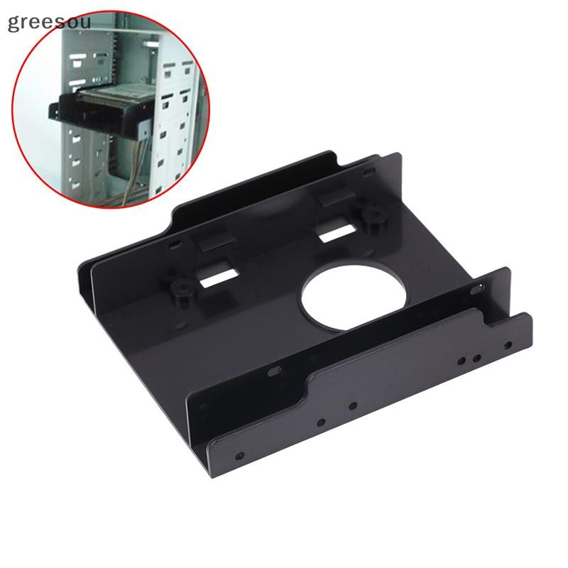 greesou 1 Set Hard Drive Internal Adapter Mounting Kit Bracket Dual ...