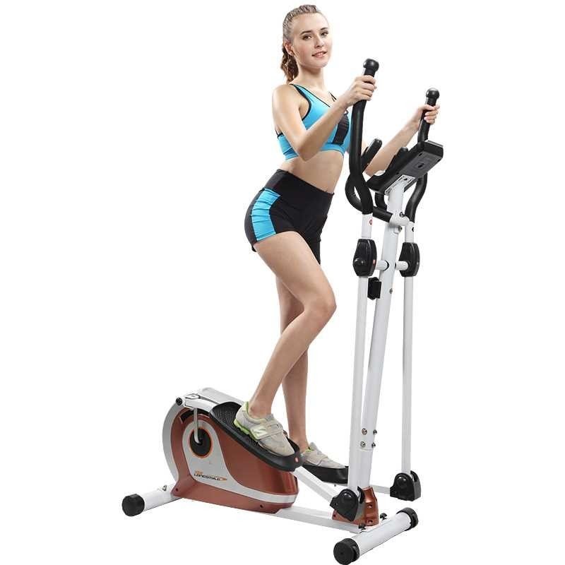 Lansbo Elliptical Machine Home Mini Magnetic Control Fitness Bike ...