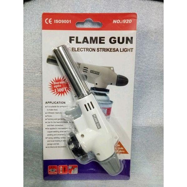 Gas Blow (Flame Gun) Butane Auto Ignition Jet Burner Torch | Shopee Philippines