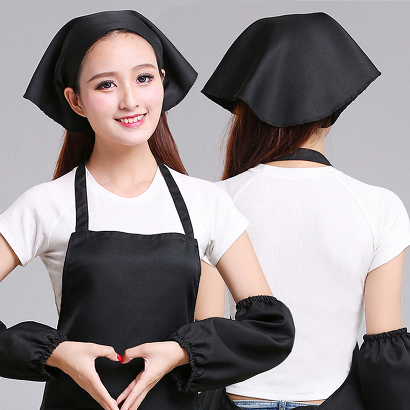Jenanral Adjustable Chef Hat Triangle Kitchen Cooking Work Wear Hats ...