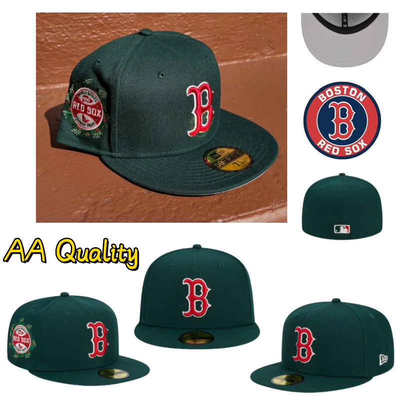 MLB Gorra Boston Red Sox MLB 59F.ift.y Dark Green Fitted Hat Berry ...