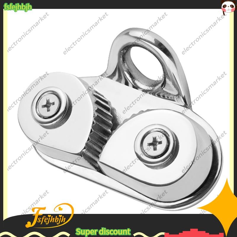 【fsfejhbjh】Stainless Steel Pulley Rope Gripper Pilates Card Rope Clamp ...