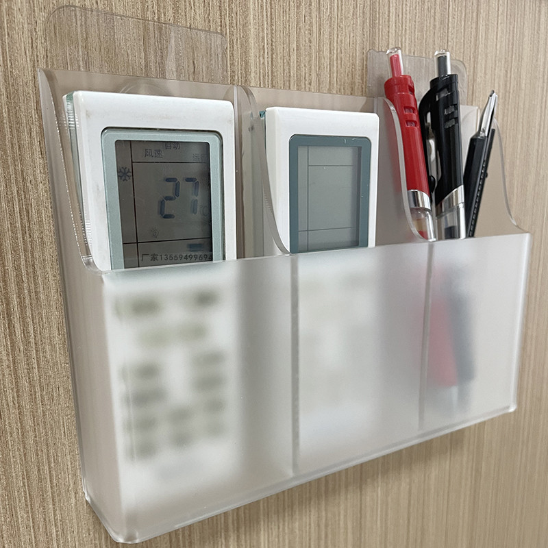 Air Conditioner TV Remote Control Storage Box Colorful Acrylic Wall ...