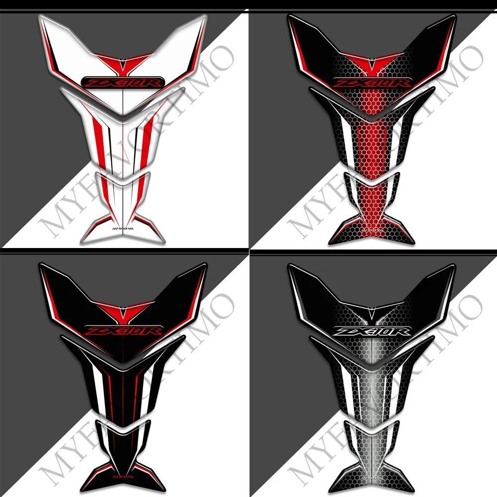 Tank Pad Stickers Gas Knee Emblem Badge Logo Decal Kit For Kawasaki ...