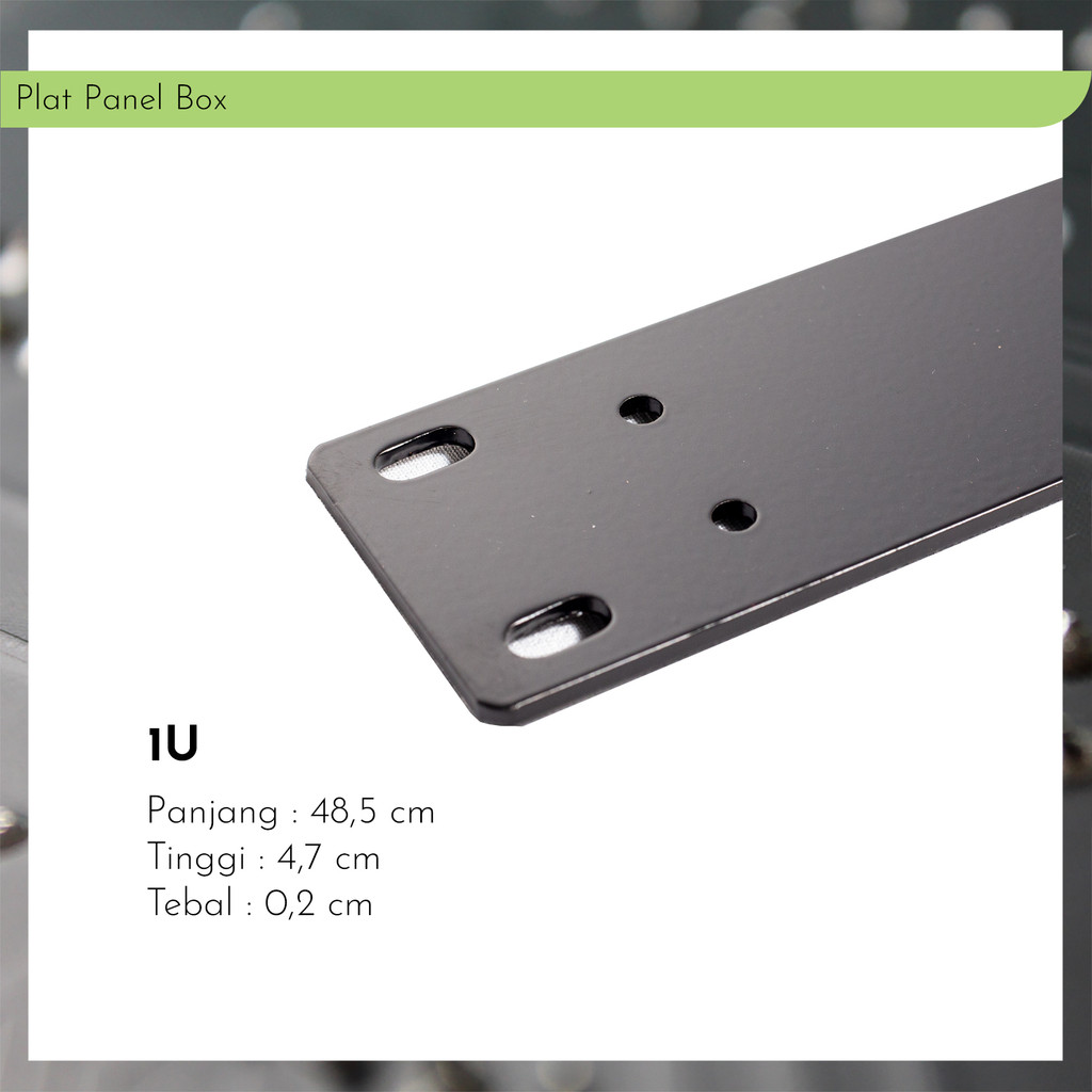 Front Panel Power Box 1U 1 U Plain Without Holes Without Screen ...