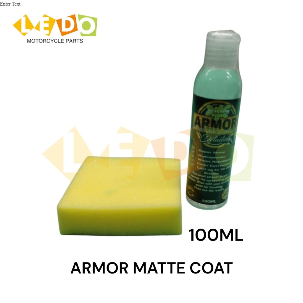 ARMOR MATTE COAT WITH FREE SPONGE | Shopee Philippines