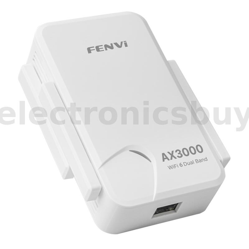 FENVI WIFI6 AX3000 Gigabit Wireless Repeater Dual Band 2.4/5Ghz Signal ...