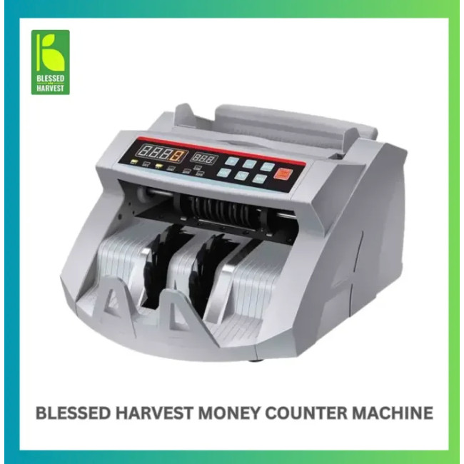 BLESSED HARVEST Automatic Multi Currency Money Cash Bill Counter ...