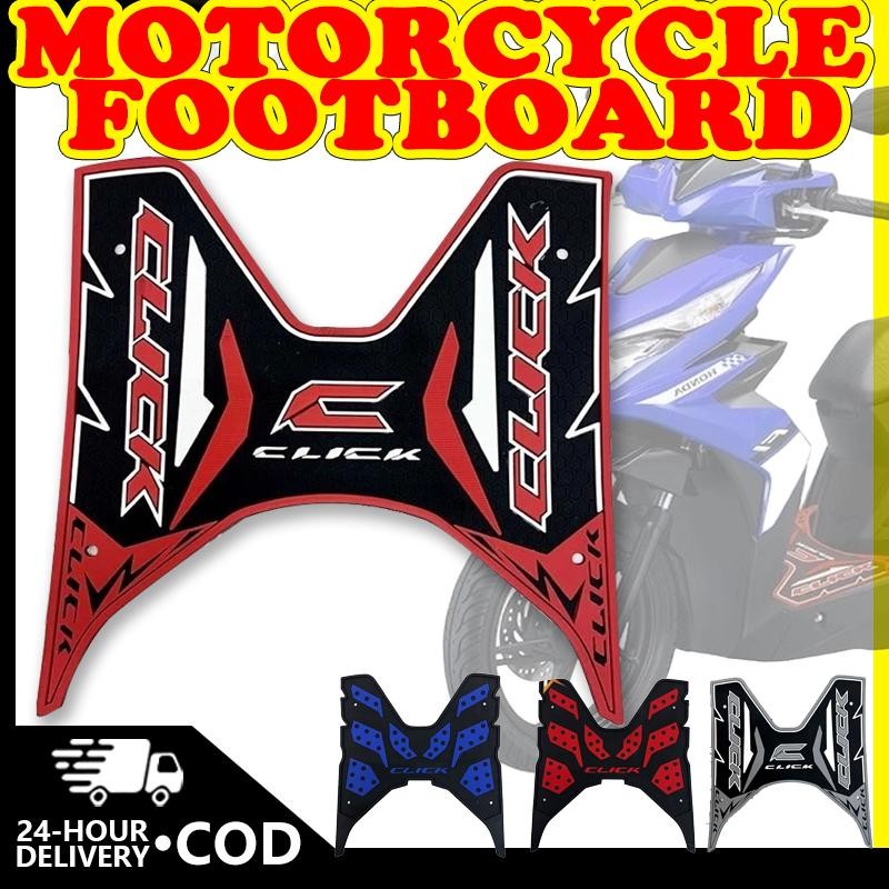 CLICK Motorcycle Foot pads Mats HONDA Beat Fi 125i /150i Footboard ...