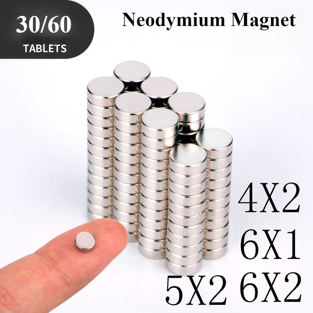 3x2 4X2 6x2 5x2 6x1mm Magnet Round Magnet Strong Magnets Rare Earth ...