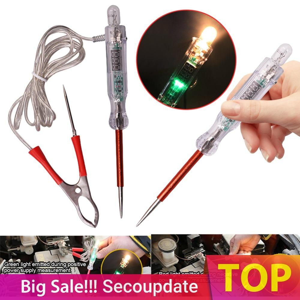 6V/12V/24V Car Truck Voltage Circuit Tester Digital Display Auto Light ...